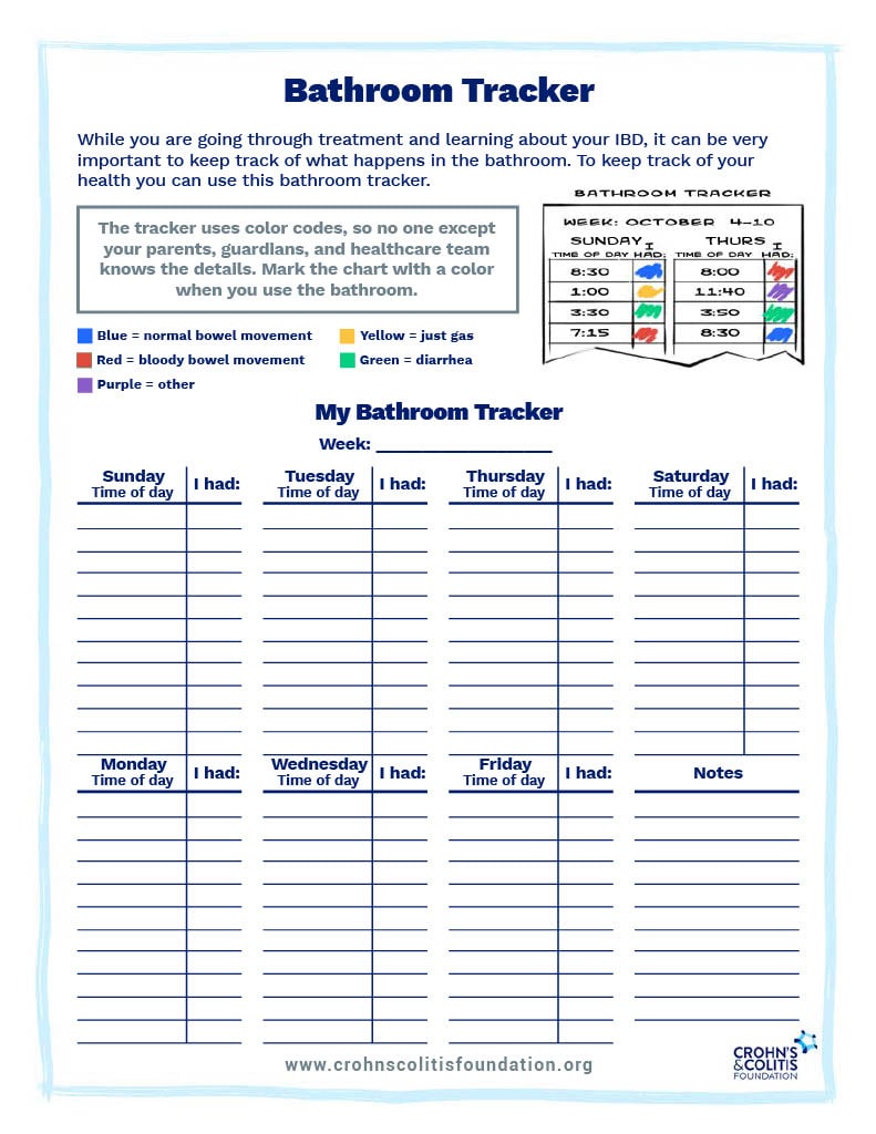 IBD Bathroom Tracker